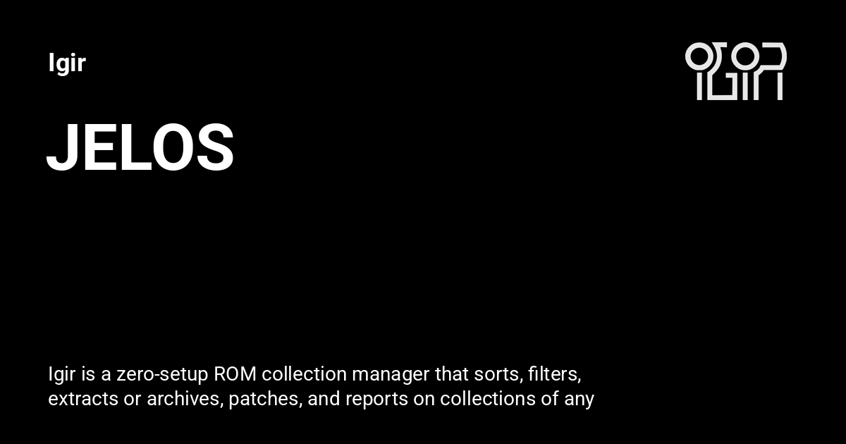 JELOS - Igir